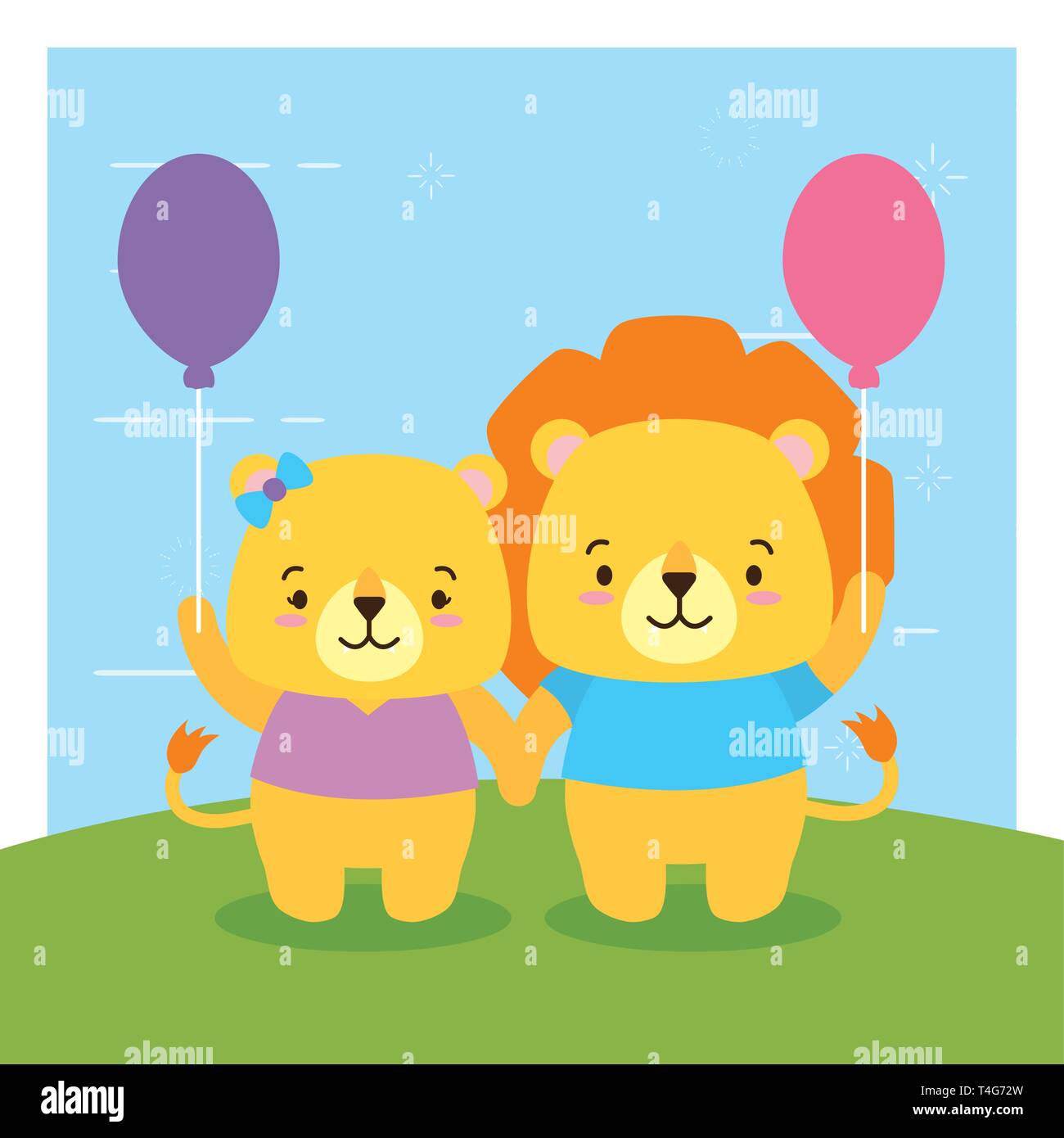 cute animal cartoon Stock Vector Image & Art - Alamy