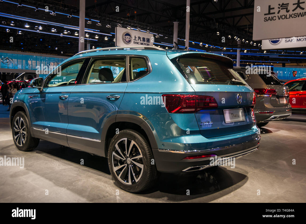 Shanghai Volkswagen Tharu small SUV as the 2019 Shanghai Auto Show ...
