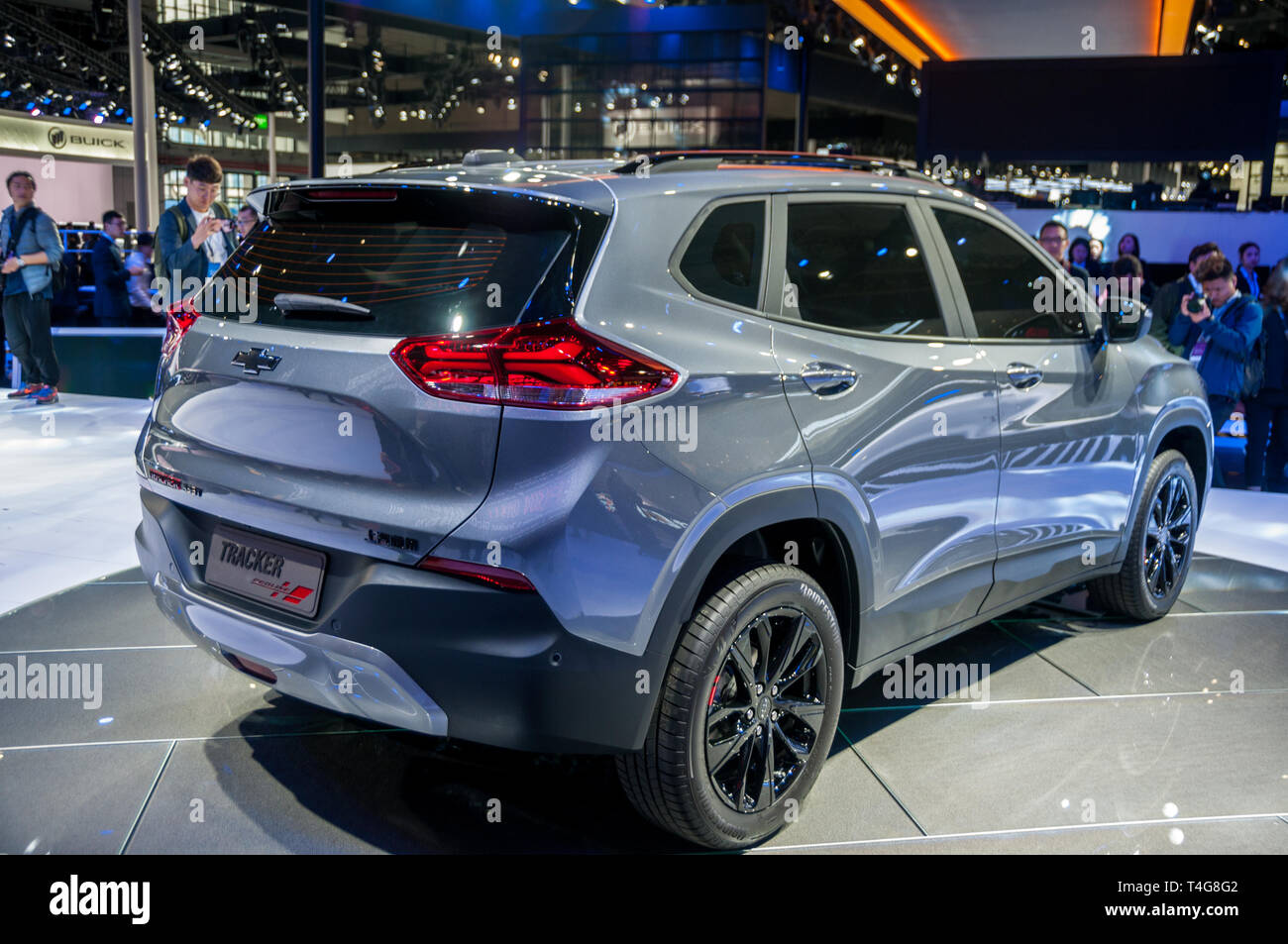 The all new Chevrolet Tracker debuted at the 2019 Shanghai Auto Show ...