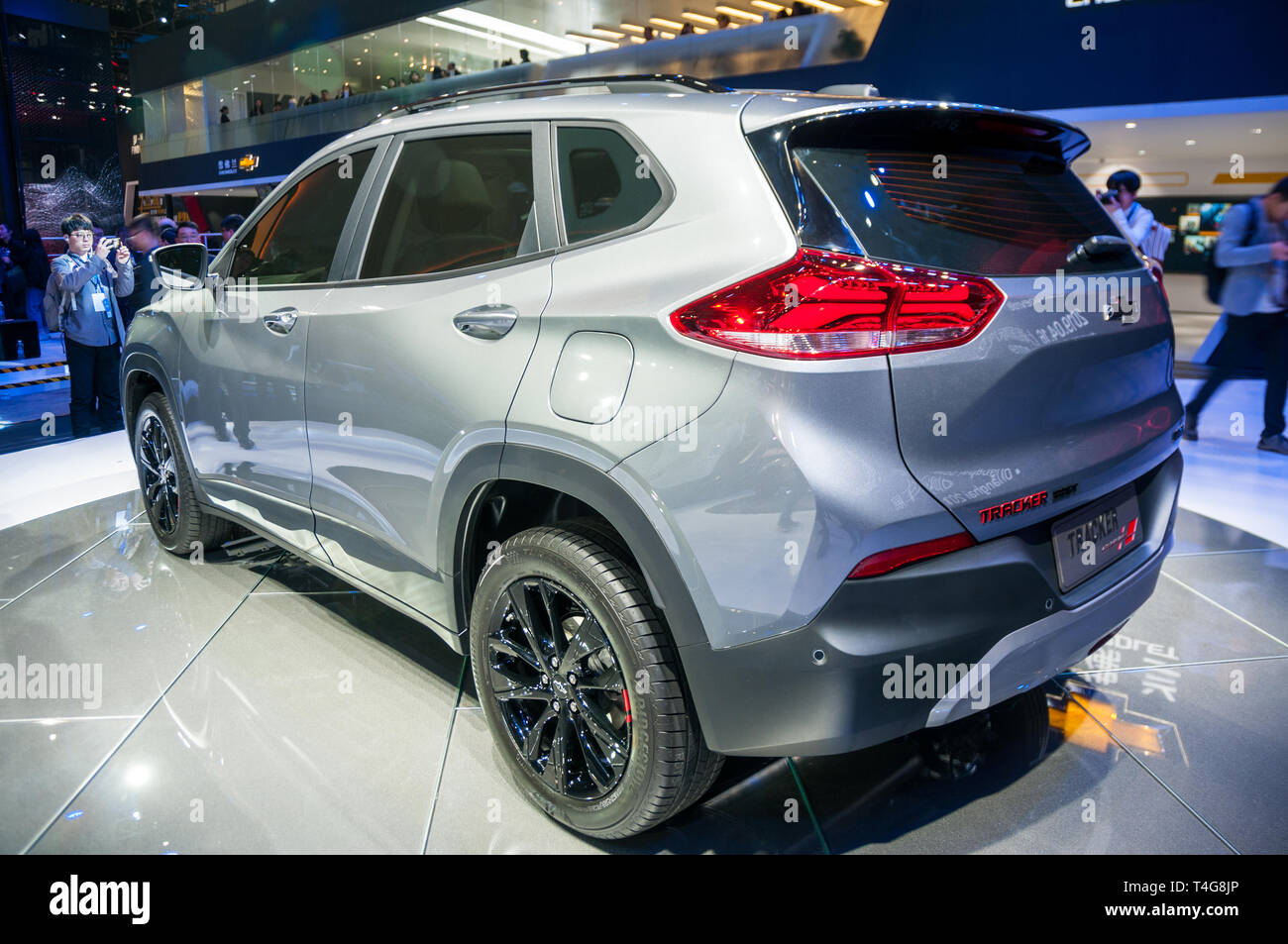 The all new Chevrolet Tracker debuted at the 2019 Shanghai Auto Show ...