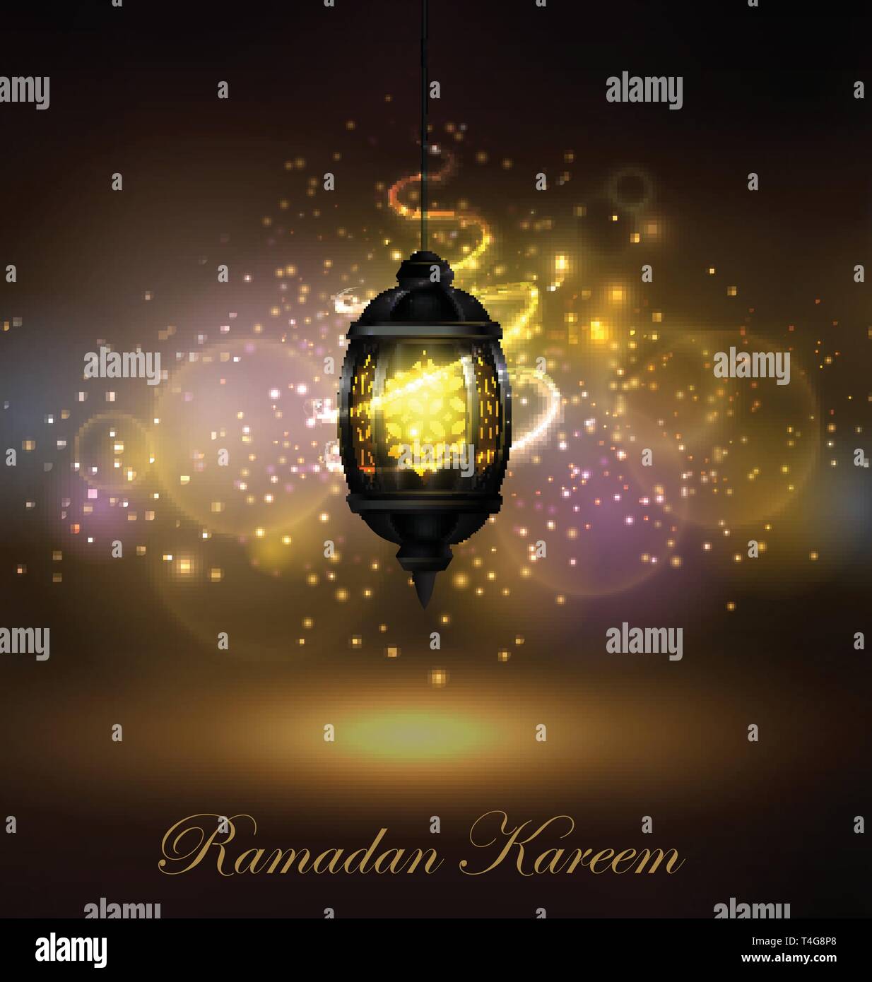 Intricate arabic lamps lights hi-res stock photography and images - Alamy