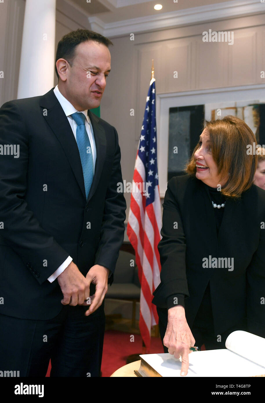 Taoiseach nancy pelosi hi-res stock photography and images - Alamy