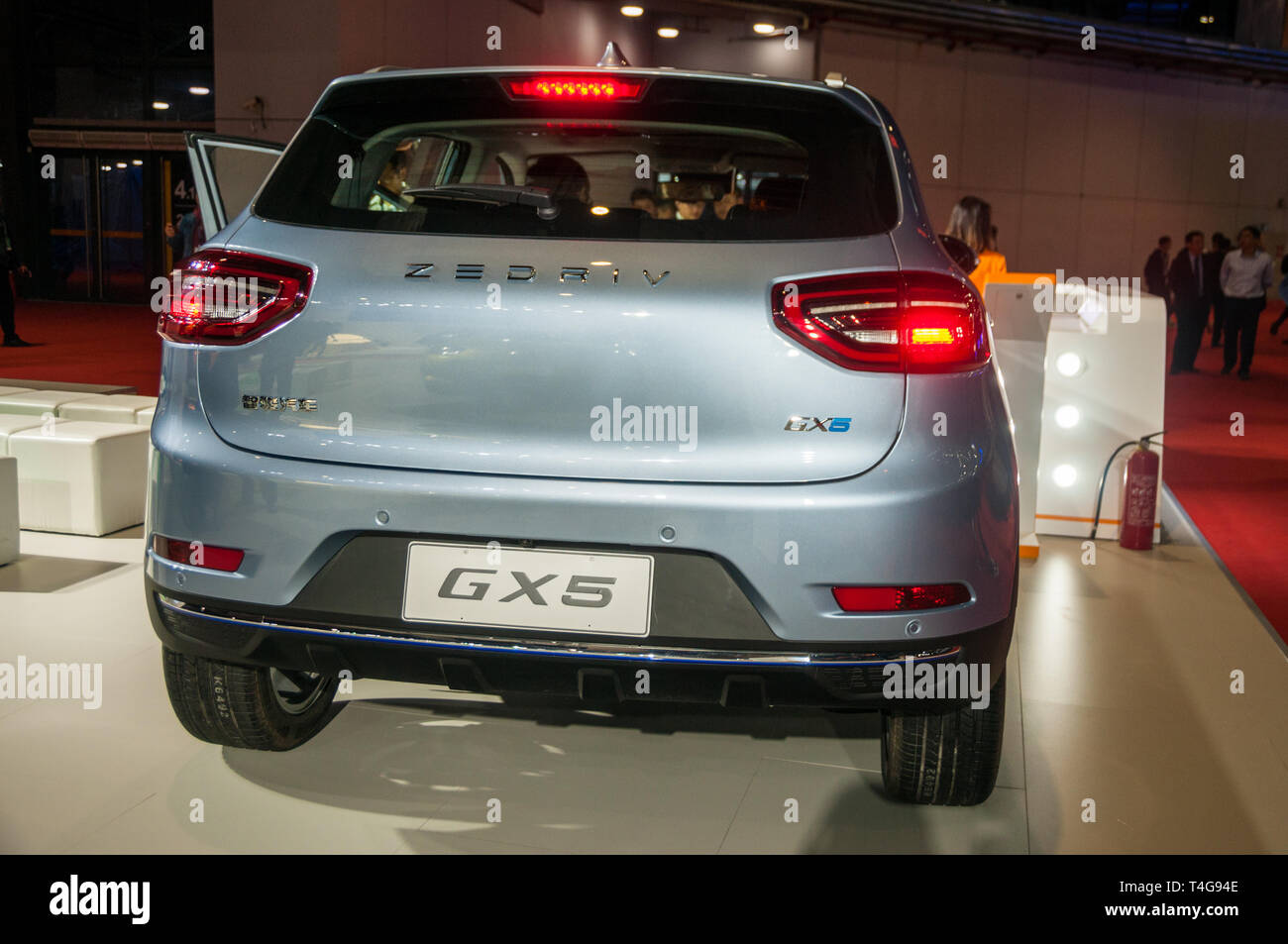 New brand Zedriv’s GX5 production electric SUV unveiled at the 2019 ...