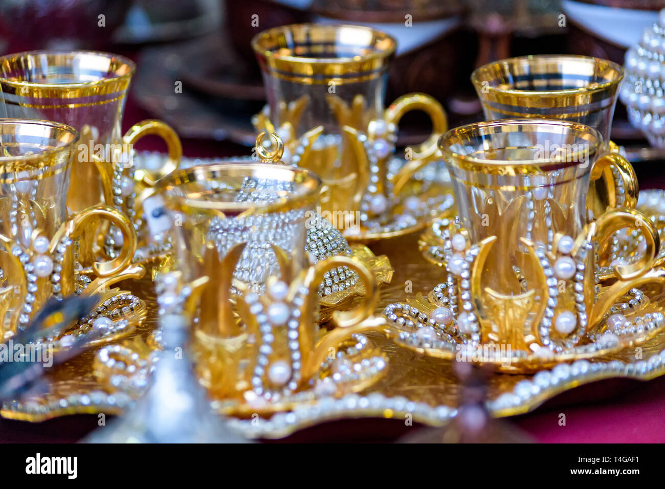 Egyptian tea set hi-res stock photography and images - Alamy