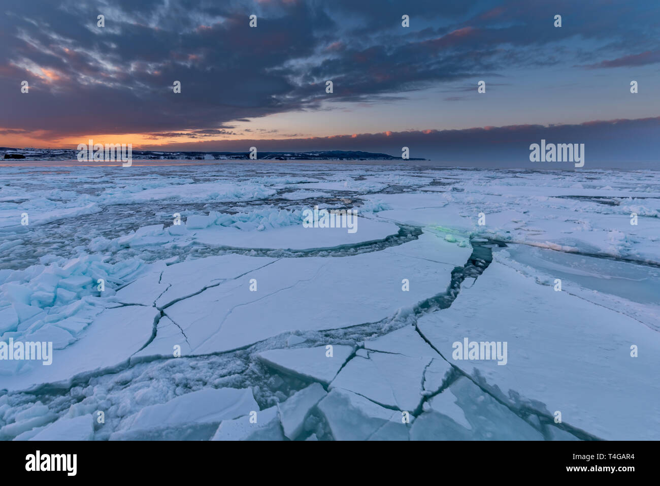 Drift Ice and tourist cruise on the Sea of Okhotsk in Abashiri,Hokkaido ...