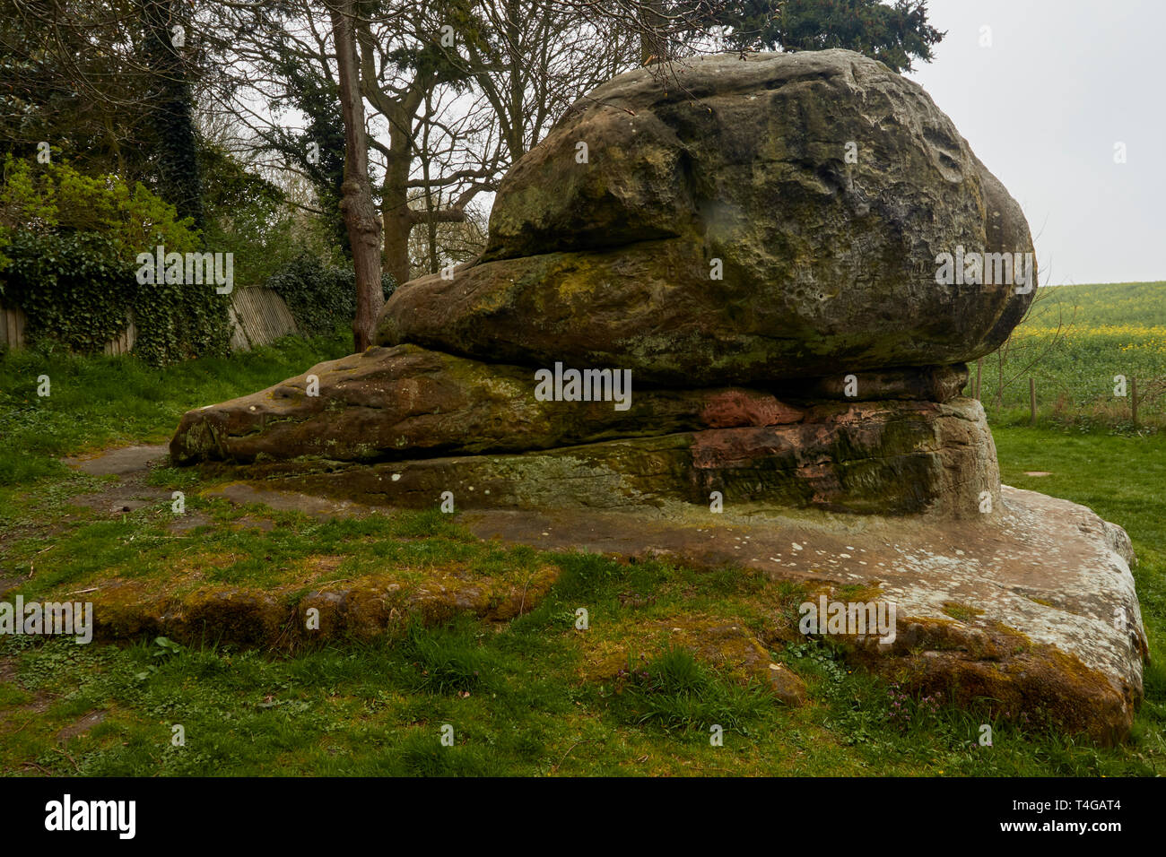 Chiddingstone’s Chiding Stone, Kent, England Stock Photo - Alamy