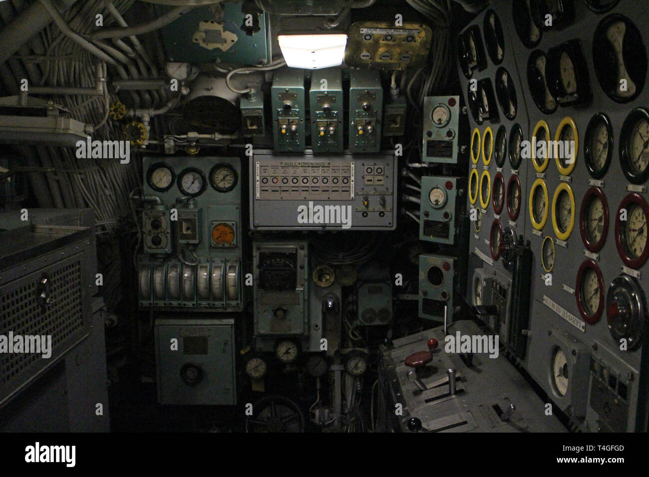 Nuclear submarine control room hi-res stock photography and images - Alamy
