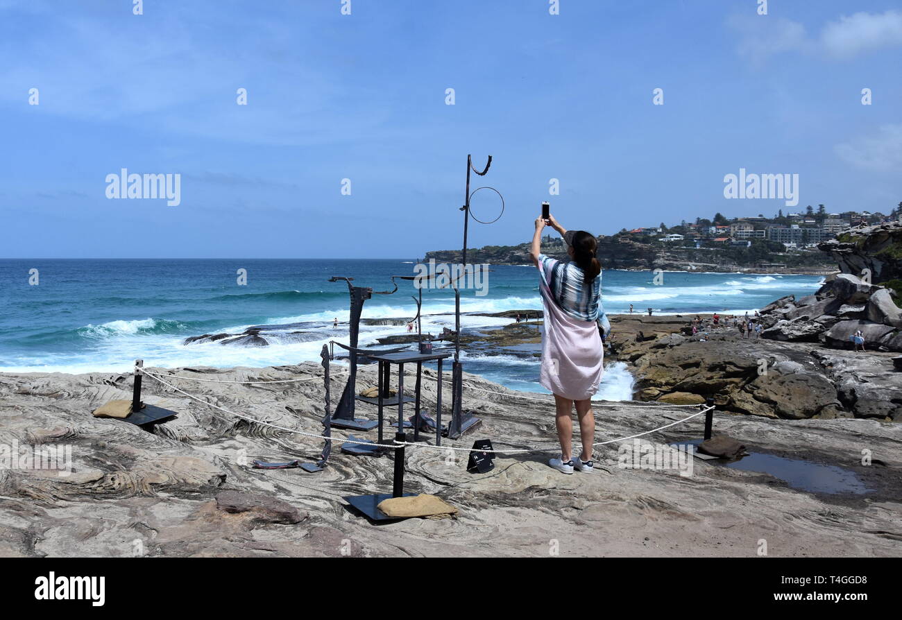 Sydney, Australia - Nov 4, 2018. Orest Keywan: Studio. Sculpture by the ...