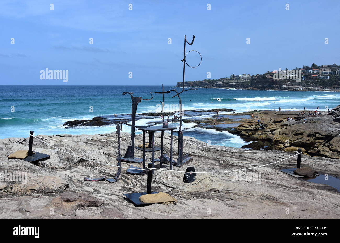 Sydney, Australia - Nov 4, 2018. Orest Keywan: Studio. Sculpture by the ...