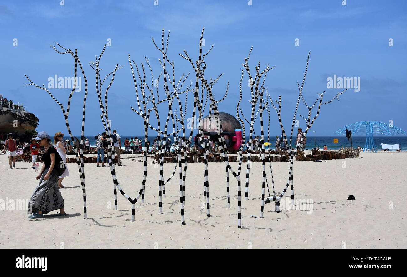 Sydney, Australia - Nov 4, 2018. Kevin Draper: Configuration. Sculpture ...