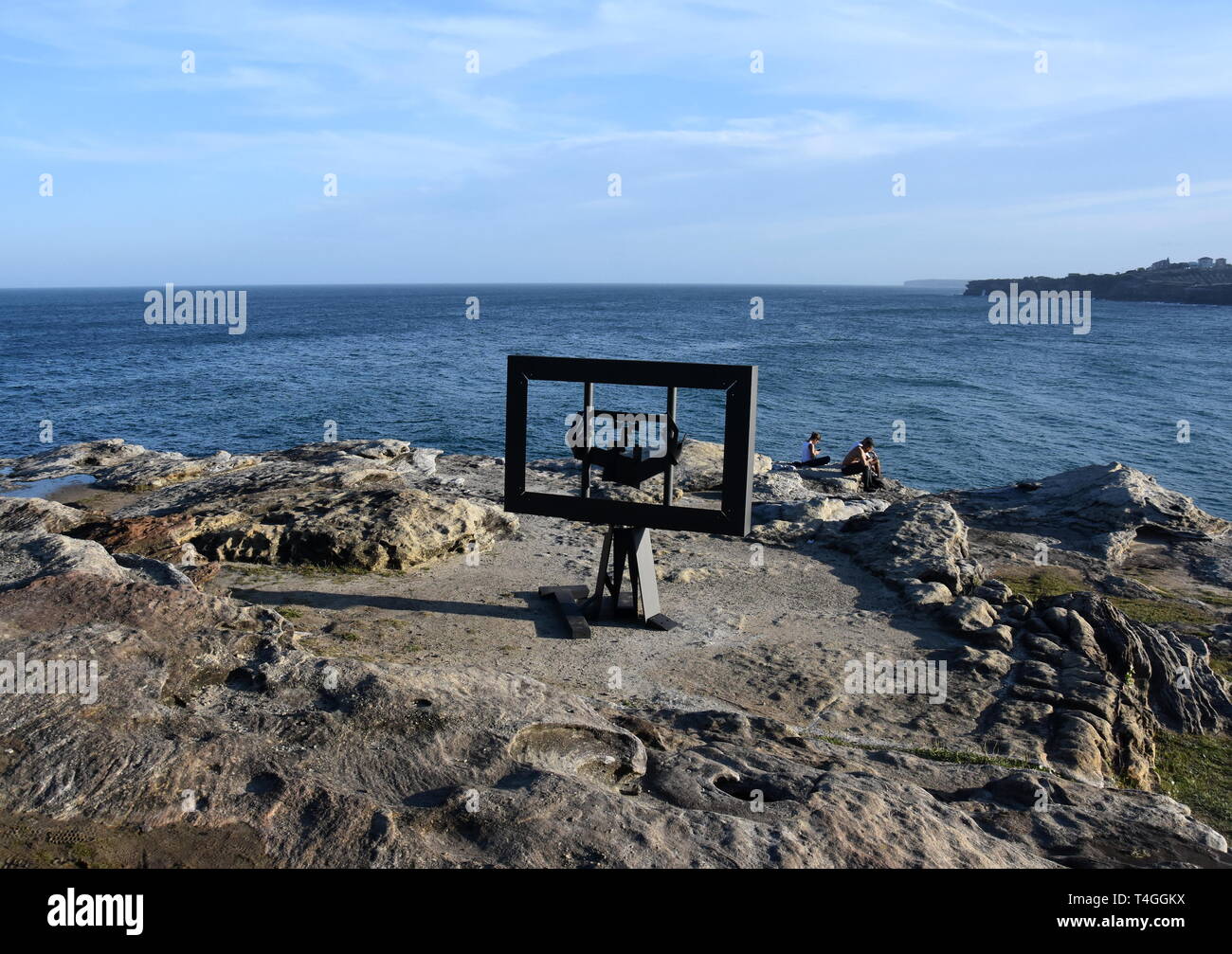 Sydney, Australia - Oct 23, 2018. Michael Snape: Freedom. Sculpture by ...