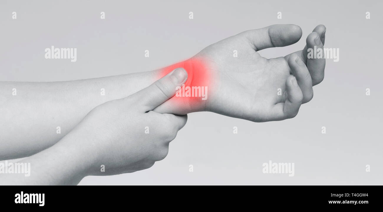 Swelling wrist hi-res stock photography and images - Alamy
