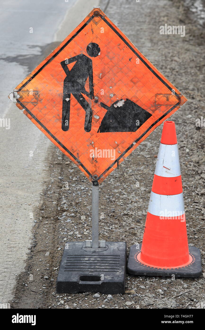 Work street hi-res stock photography and images - Alamy