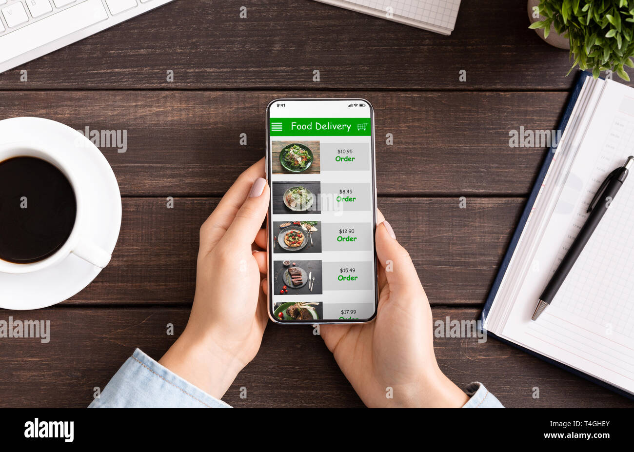 Choosing food hi-res stock photography and images - Alamy