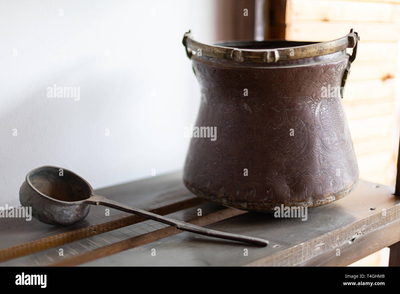 An old pot hi-res stock photography and images - Alamy