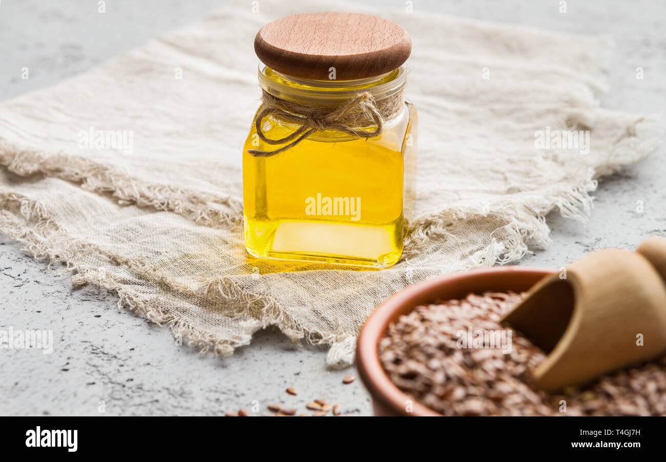 Pure linseed oil hi-res stock photography and images - Alamy