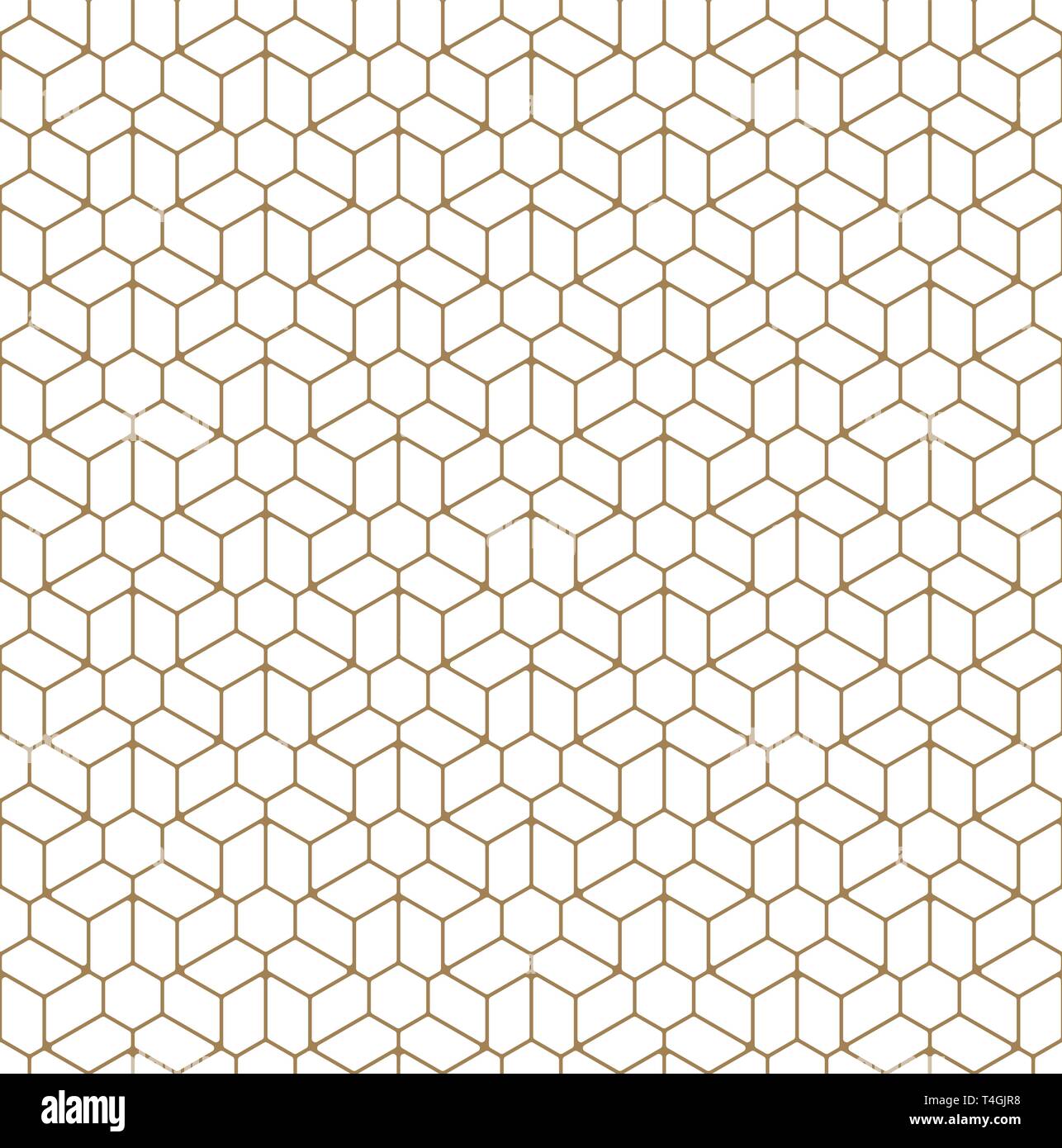 Seamless geometric patterns.Average thickness lines.Golden color ...