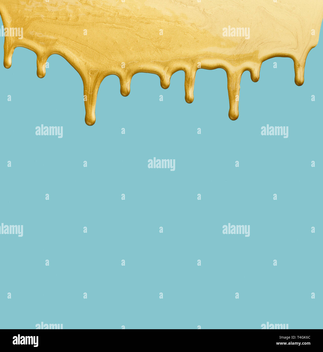 Colored paint dripping Stock Photo - Alamy