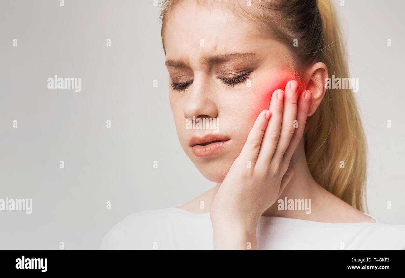 Strong toothache hi-res stock photography and images - Alamy