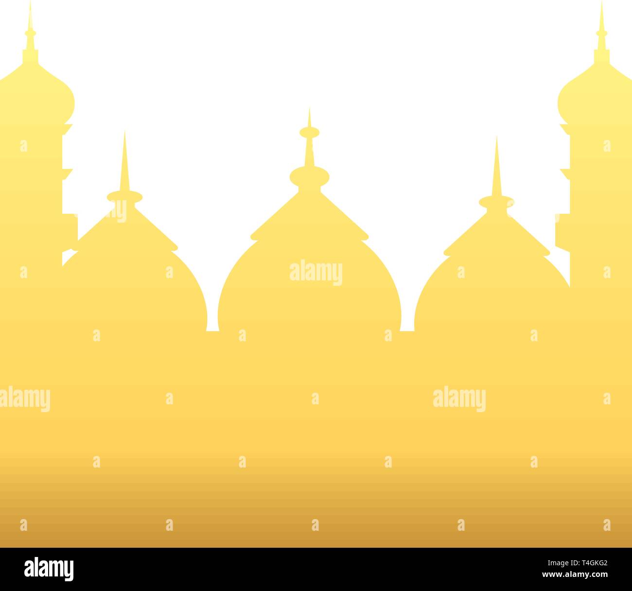 islamic building icon cartoon silhouette vector illustration graphic ...