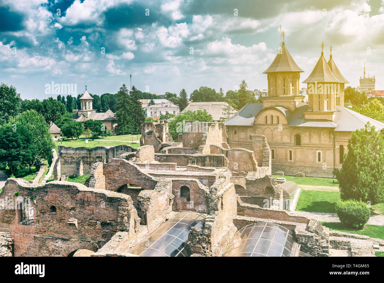 Ruins medieval fortress in targoviste hi-res stock photography and ...