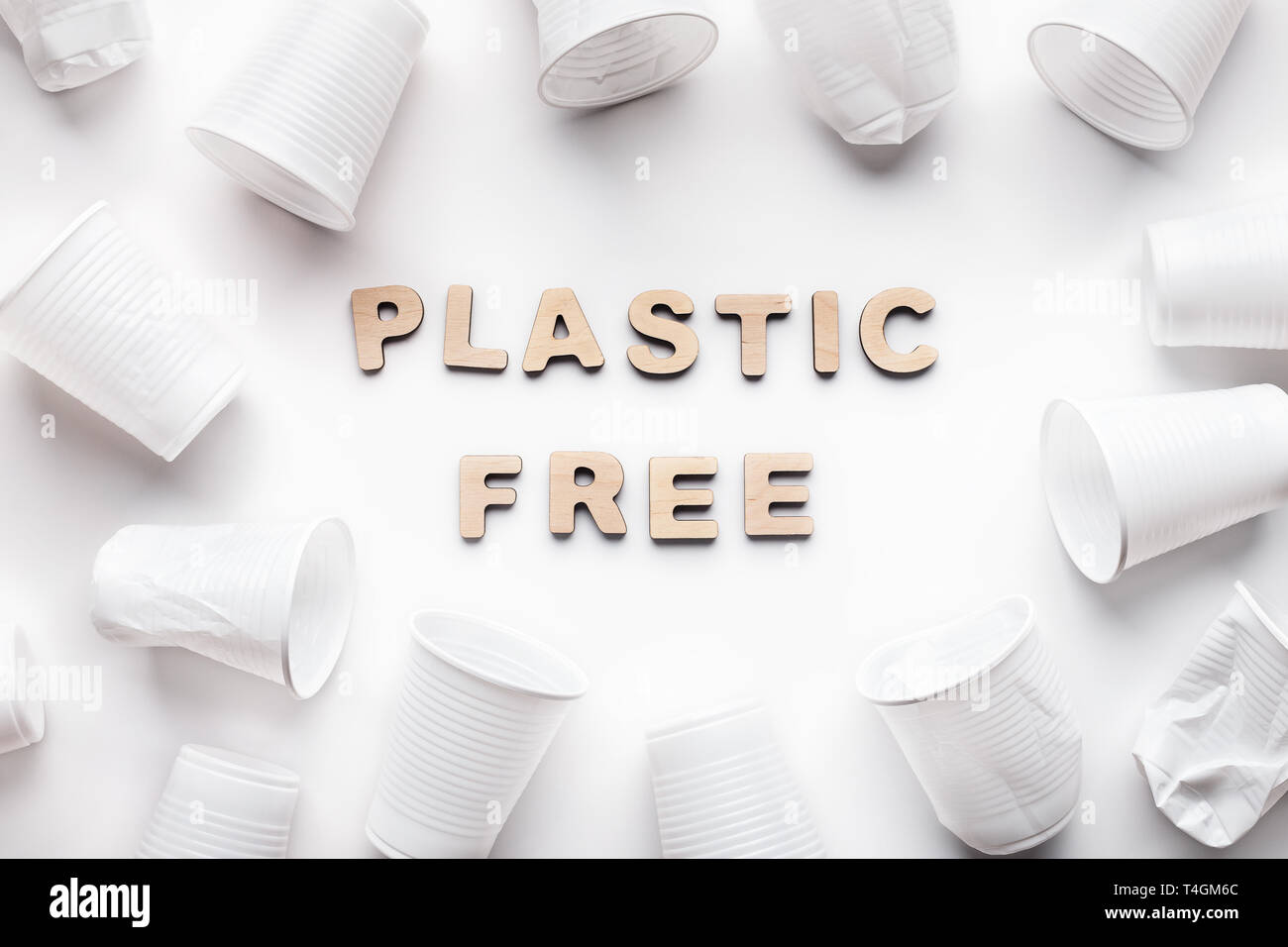 Plastic free concept Stock Photo - Alamy
