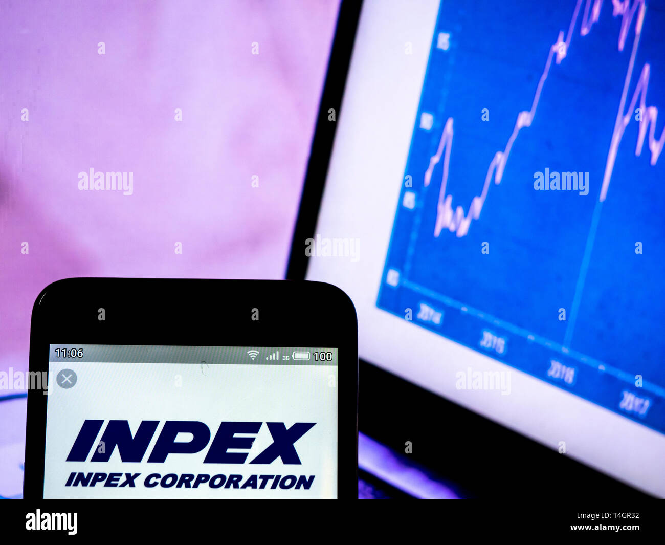 Inpex logo hi-res stock photography and images - Alamy