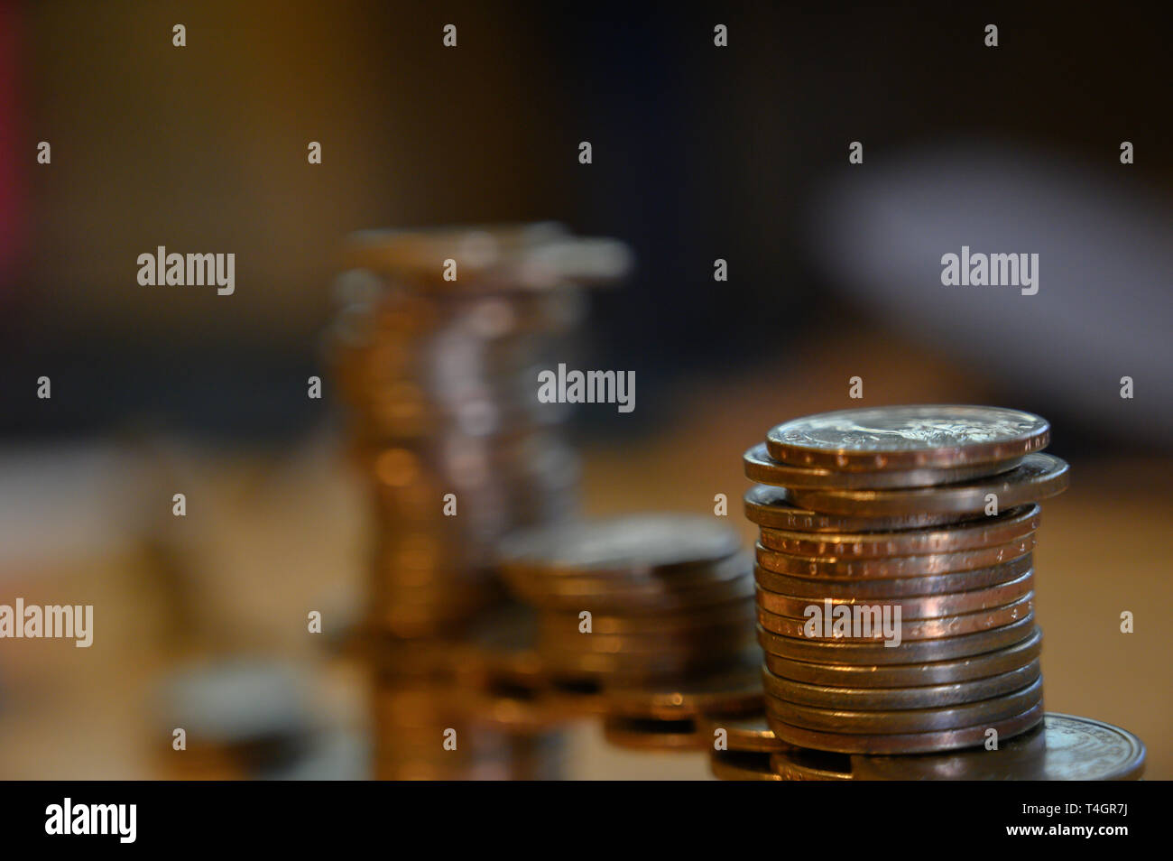 Stacking coins tower hi-res stock photography and images - Alamy