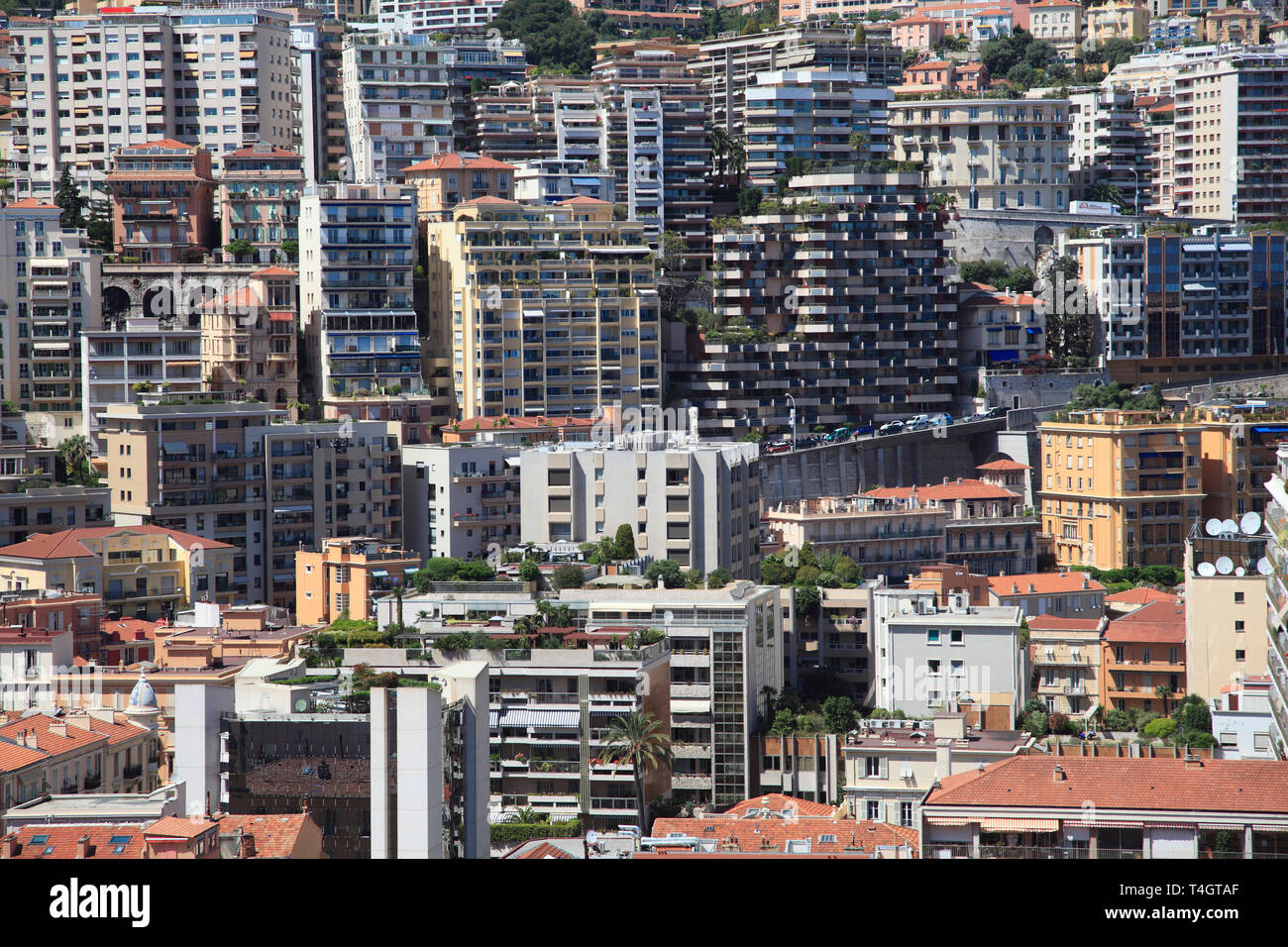 High rise buildings monaco monte hi-res stock photography and images ...
