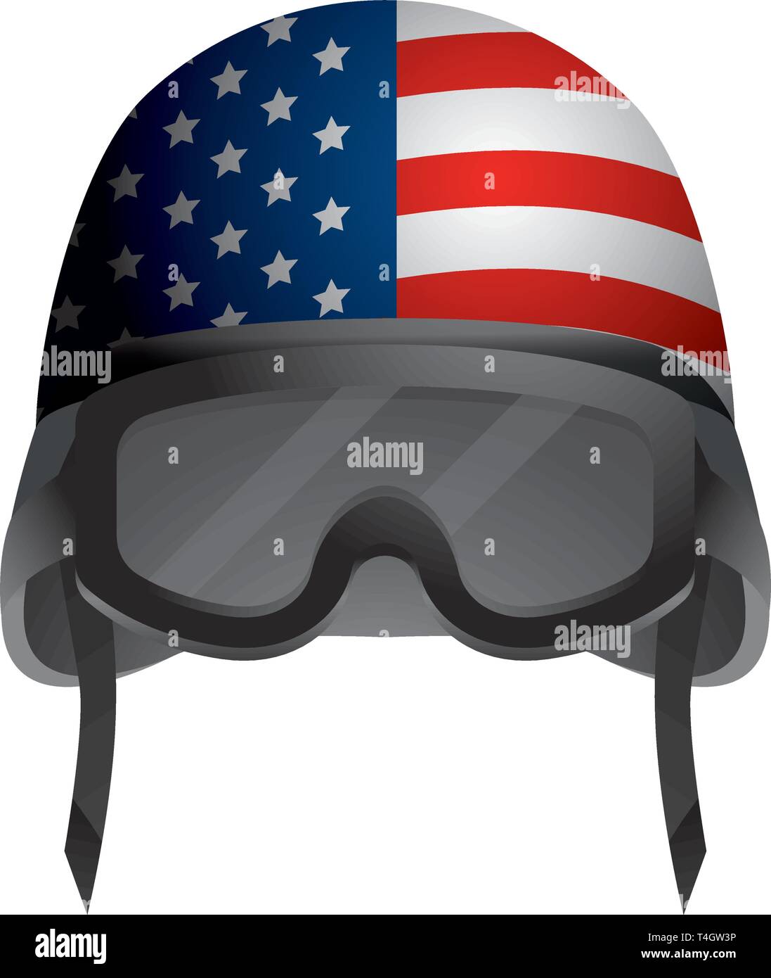 Cartoon Military Helmet