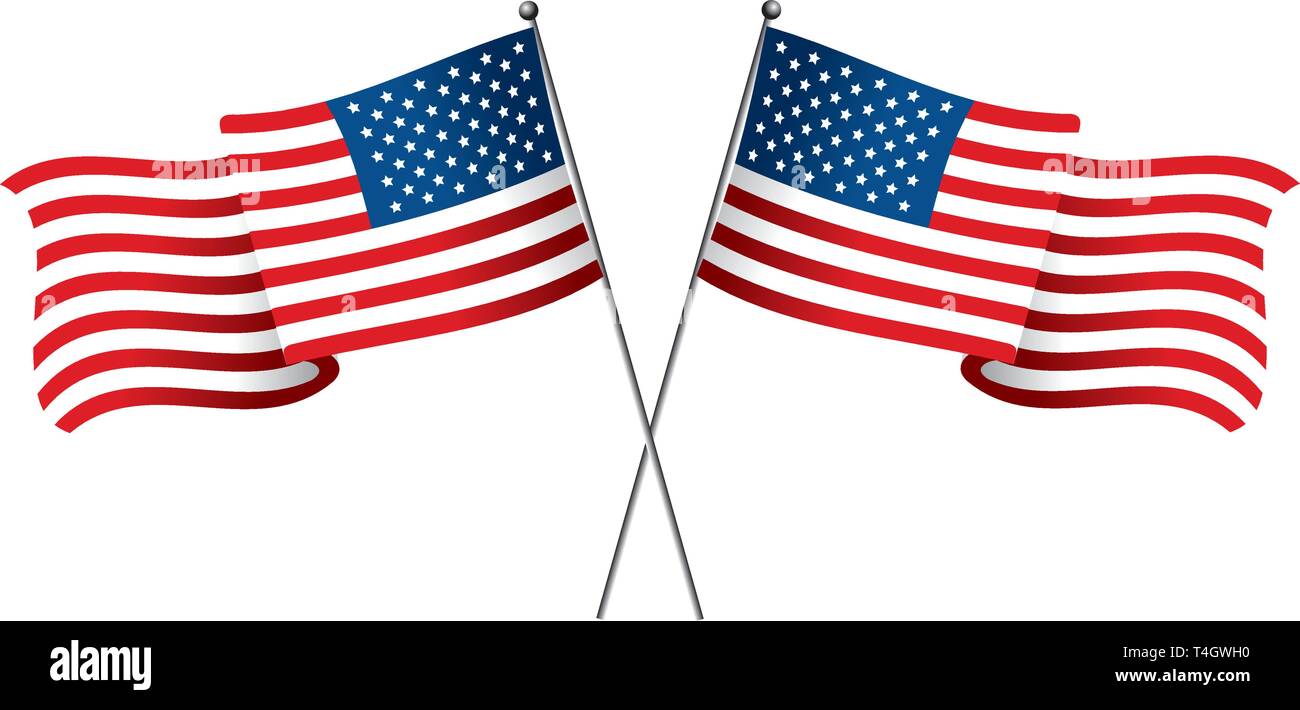 united state flag icon cartoon isolated vector illustration graphic ...