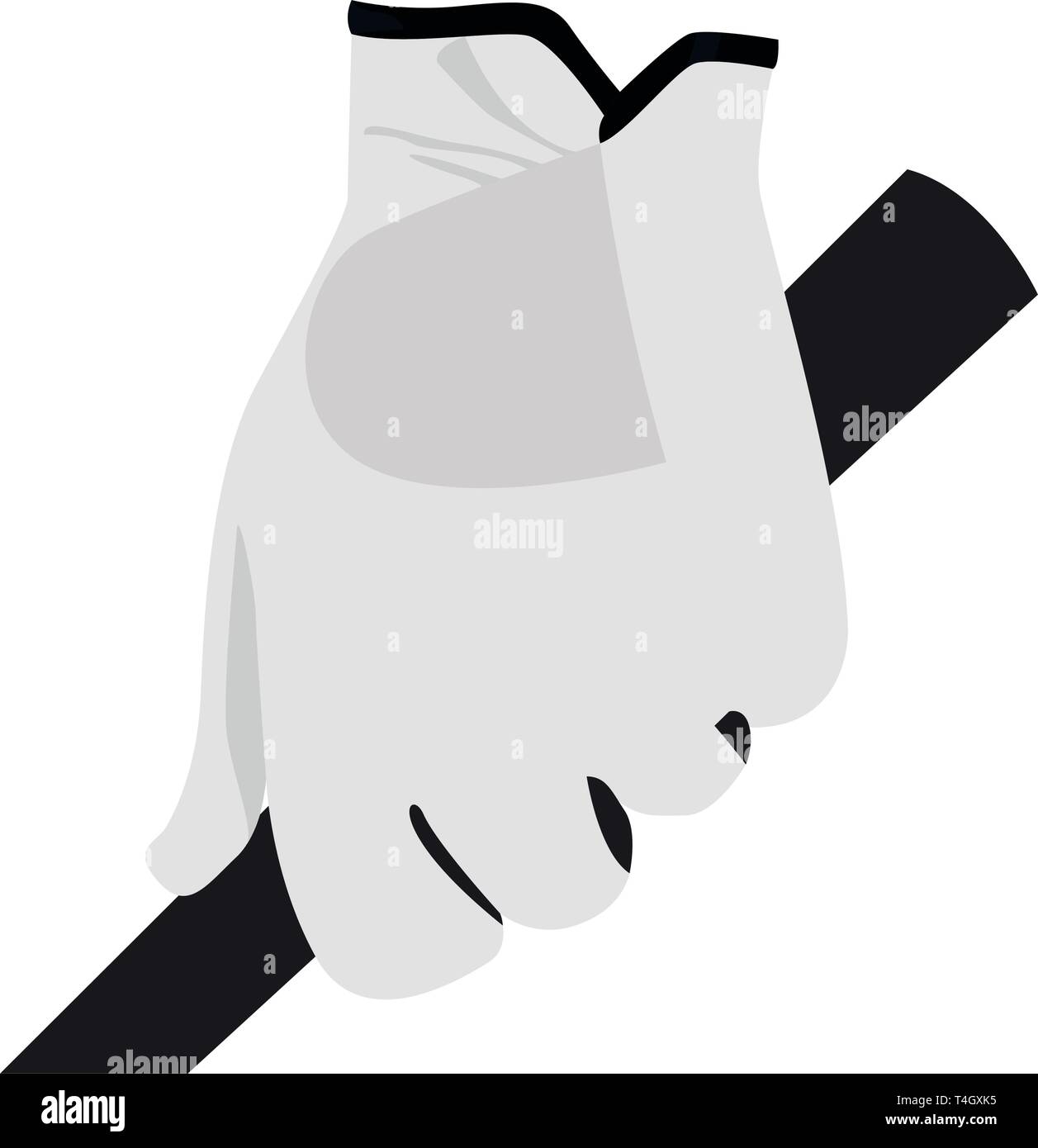 Hand and glove club Stock Vector Images - Alamy