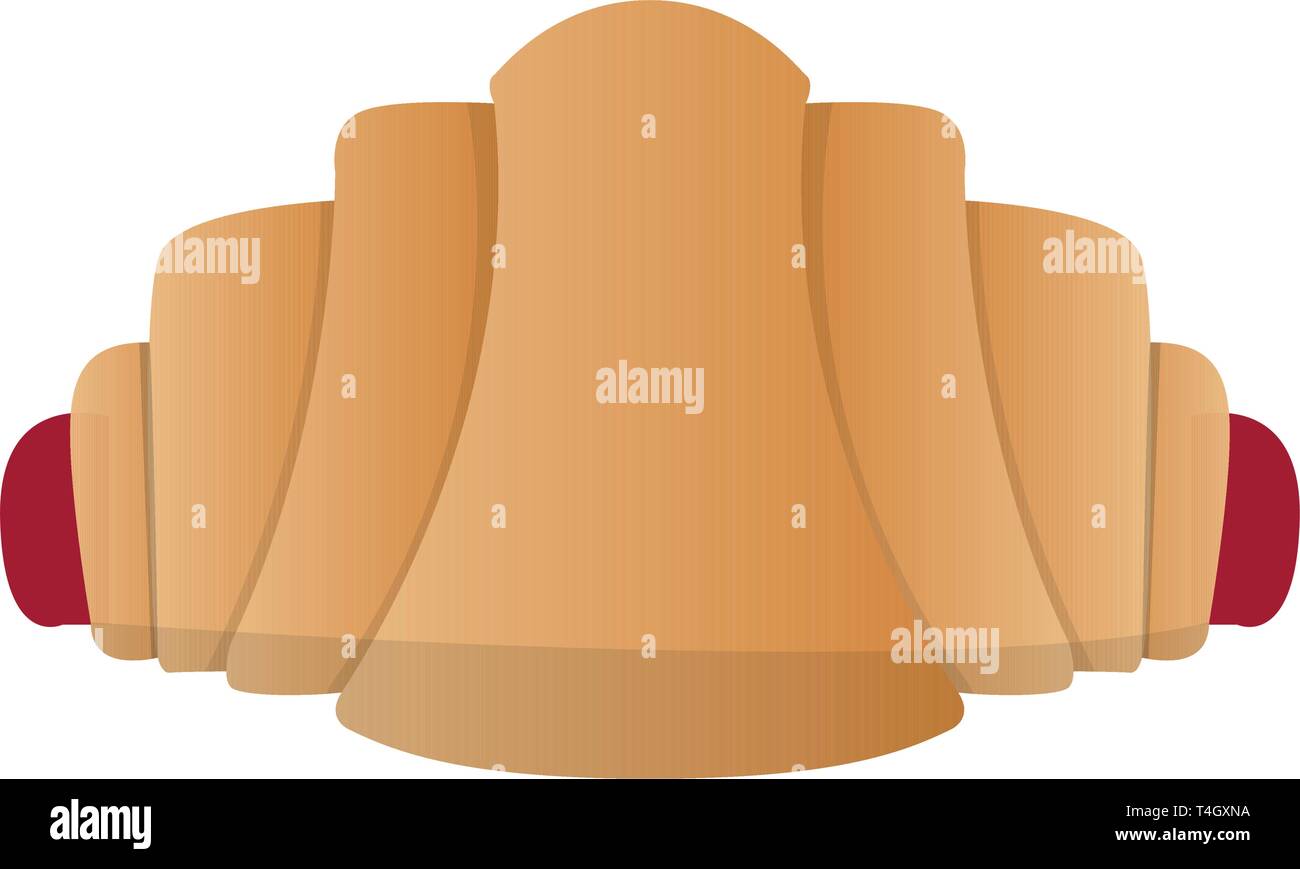 Isolated sausage roll Stock Vector Image & Art - Alamy