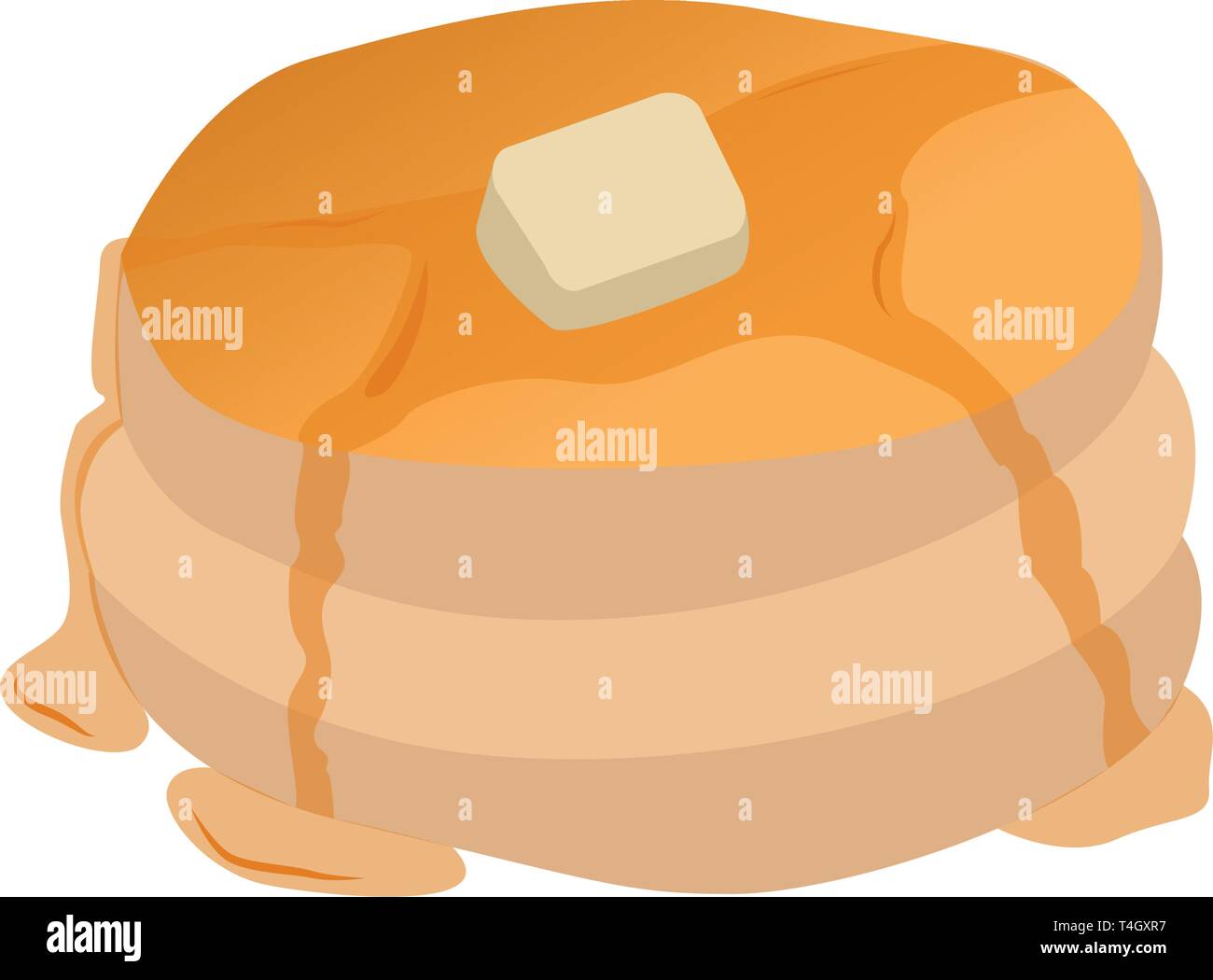 Cooking pancakes Stock Vector Images - Alamy