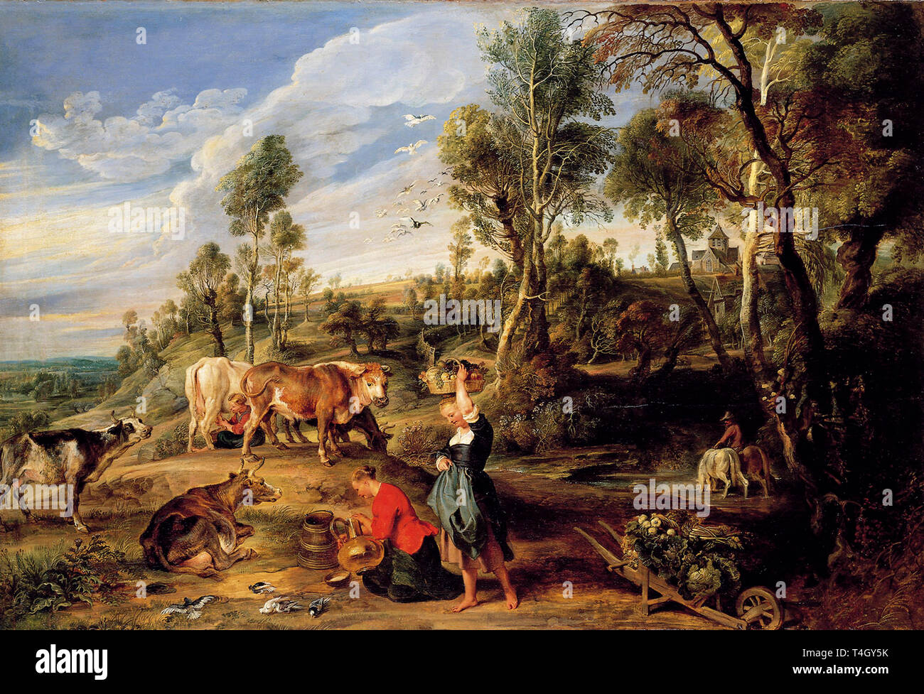 painting by Peter Paul Reubens Stock Photo - Alamy