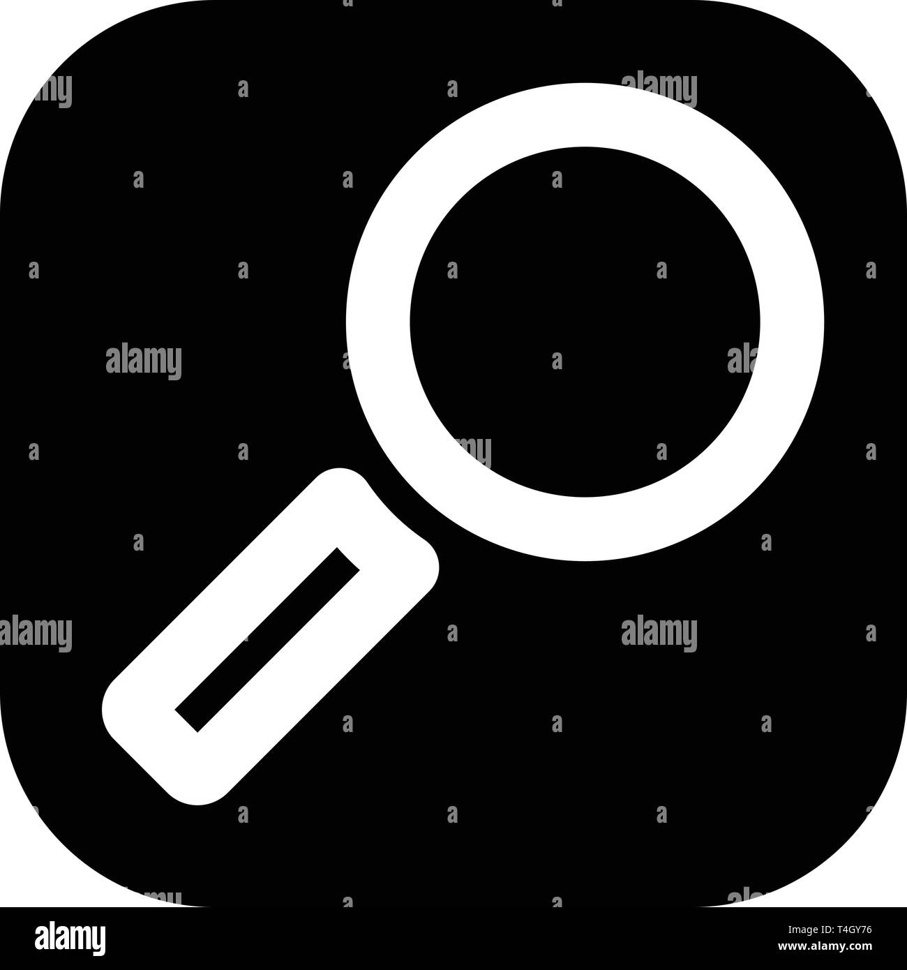 Magnifier, magnifying glass icon. Research, inspection, analysis icon ...