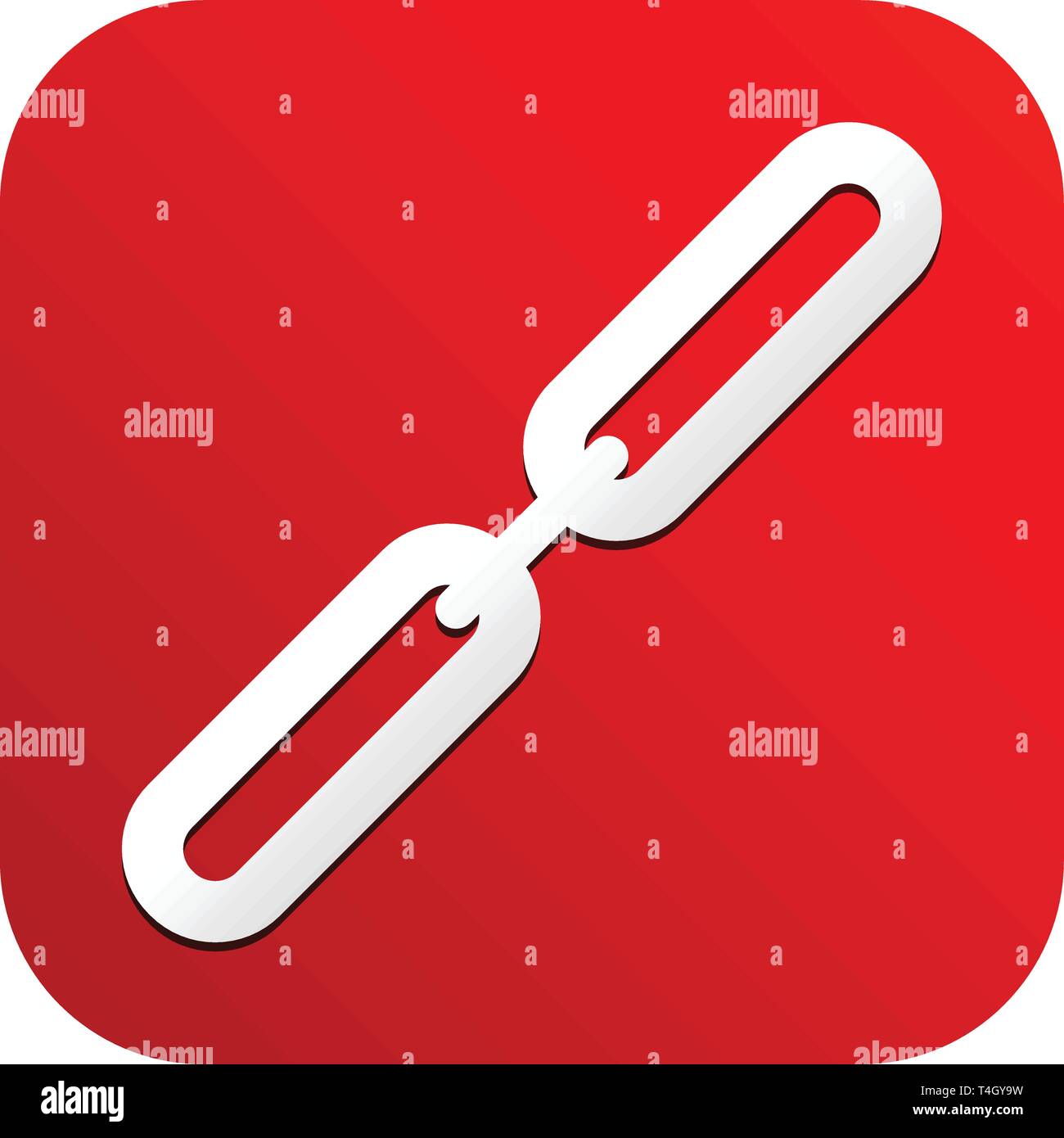 Chain, chain-link icon Stock Vector Image & Art - Alamy