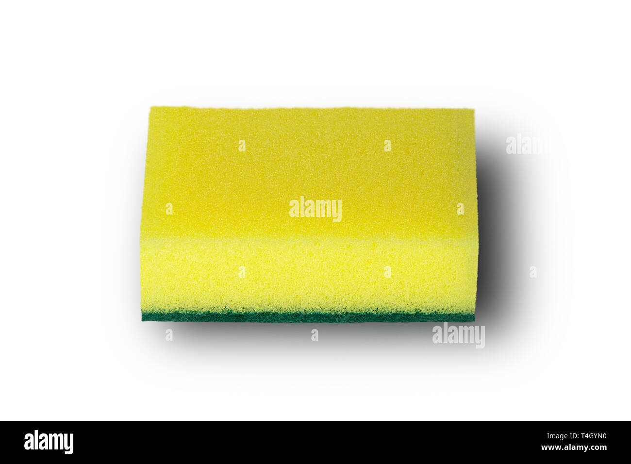 Sponge isolated on the white background Stock Photo - Alamy