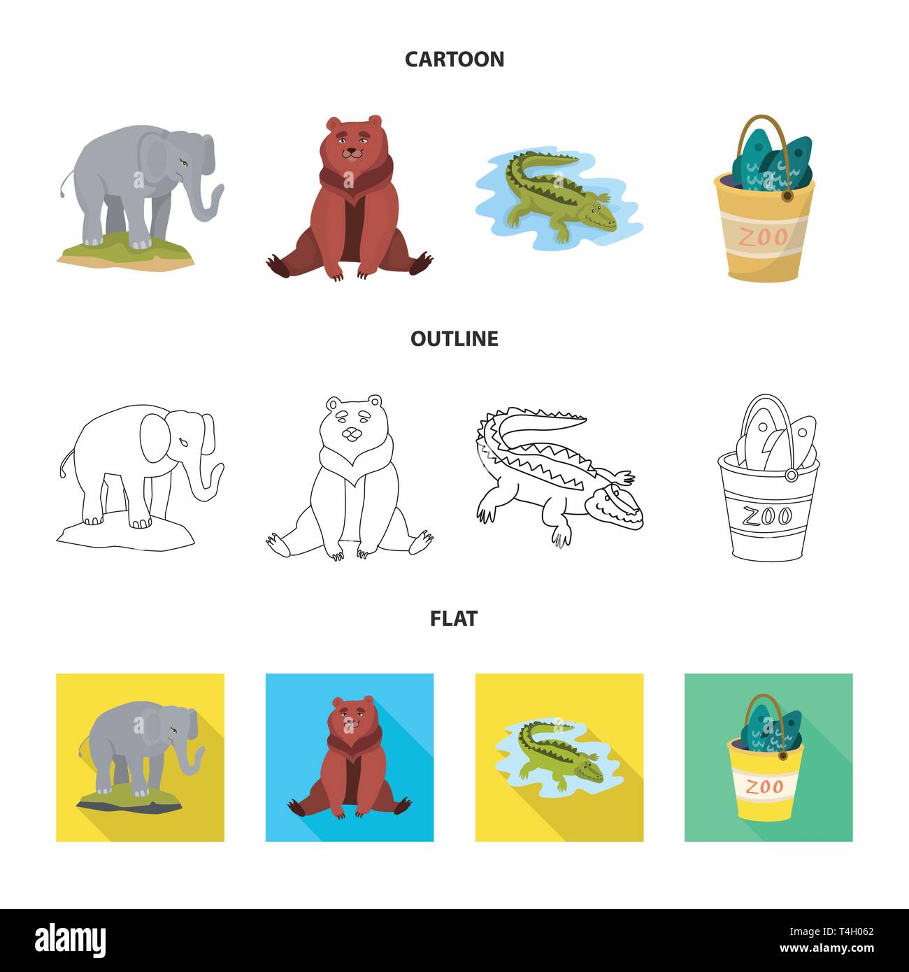 Vector illustration of nature and fun logo. Collection of nature and ...