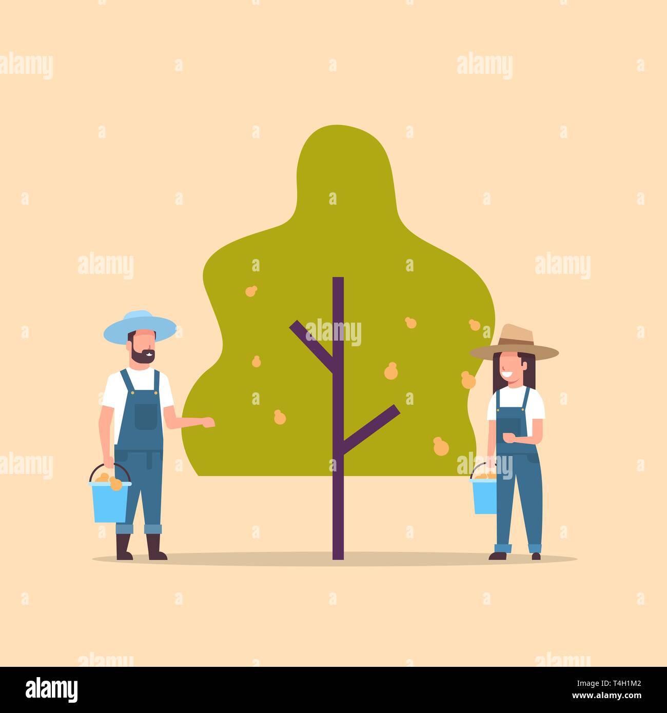 Farmyard barn cartoon hi-res stock photography and images - Alamy