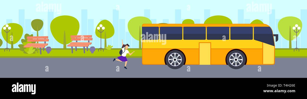 Metro Bus Running Late Clipart
