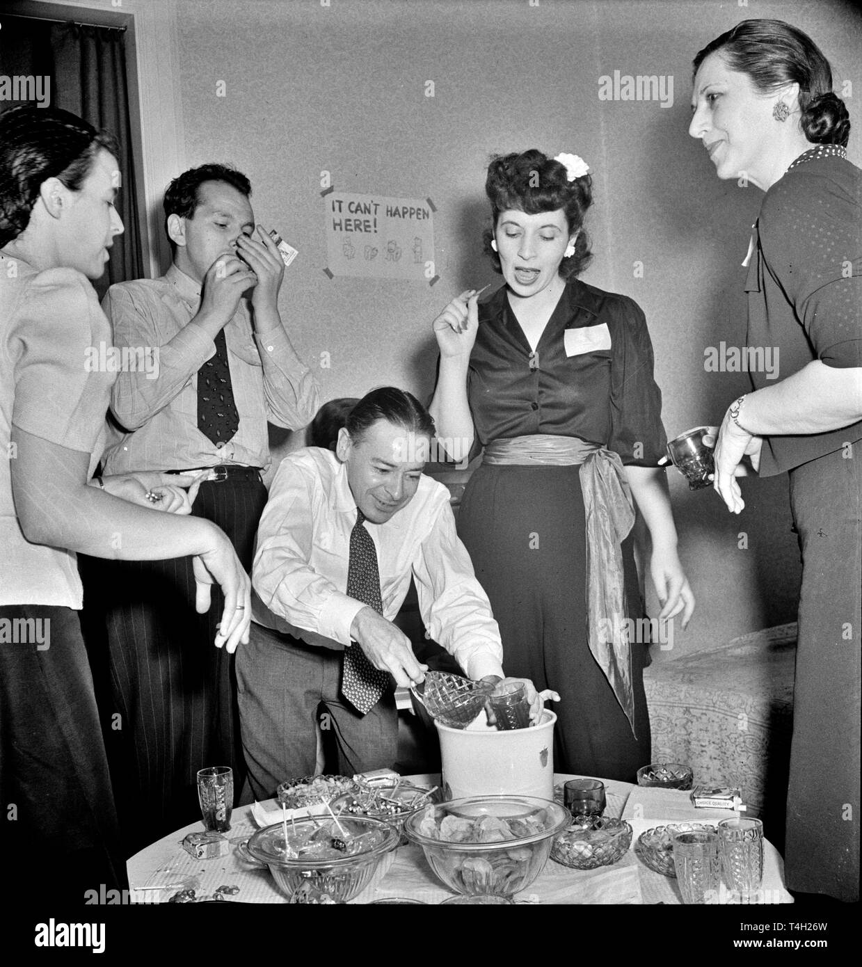 Vintage American life photography Stock Photo - Alamy