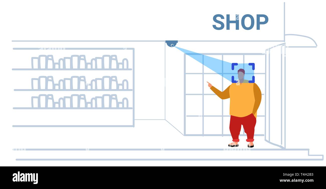 Fat man clothes shopping Stock Vector Images - Alamy