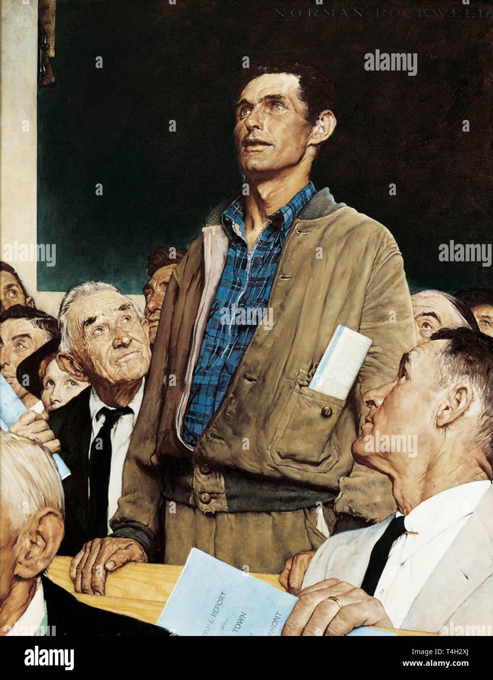 Vintage portrait photo of a male subject Stock Photo - Alamy