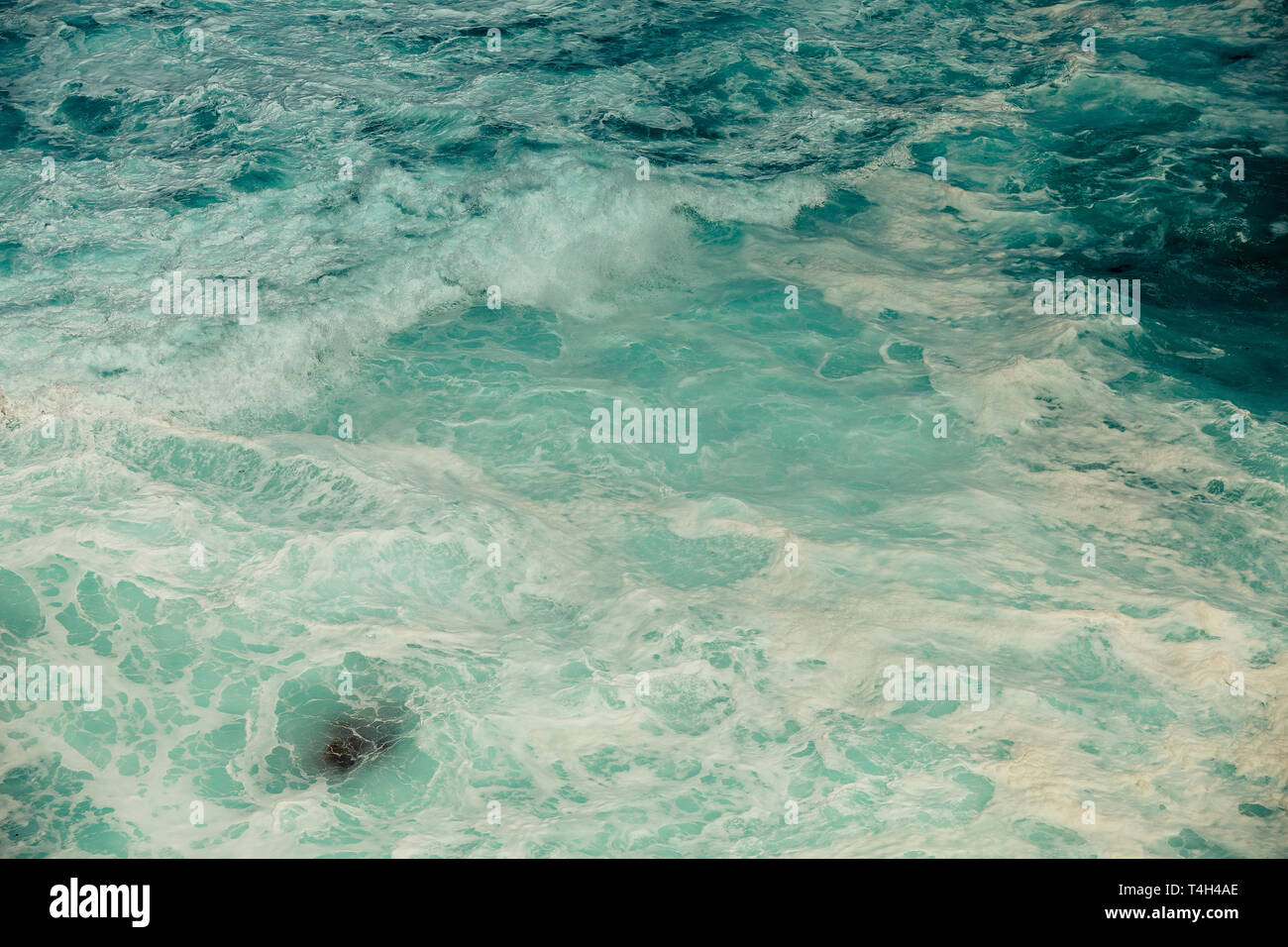 Sea Ocean Sea water with different water colours Stock Photo - Alamy