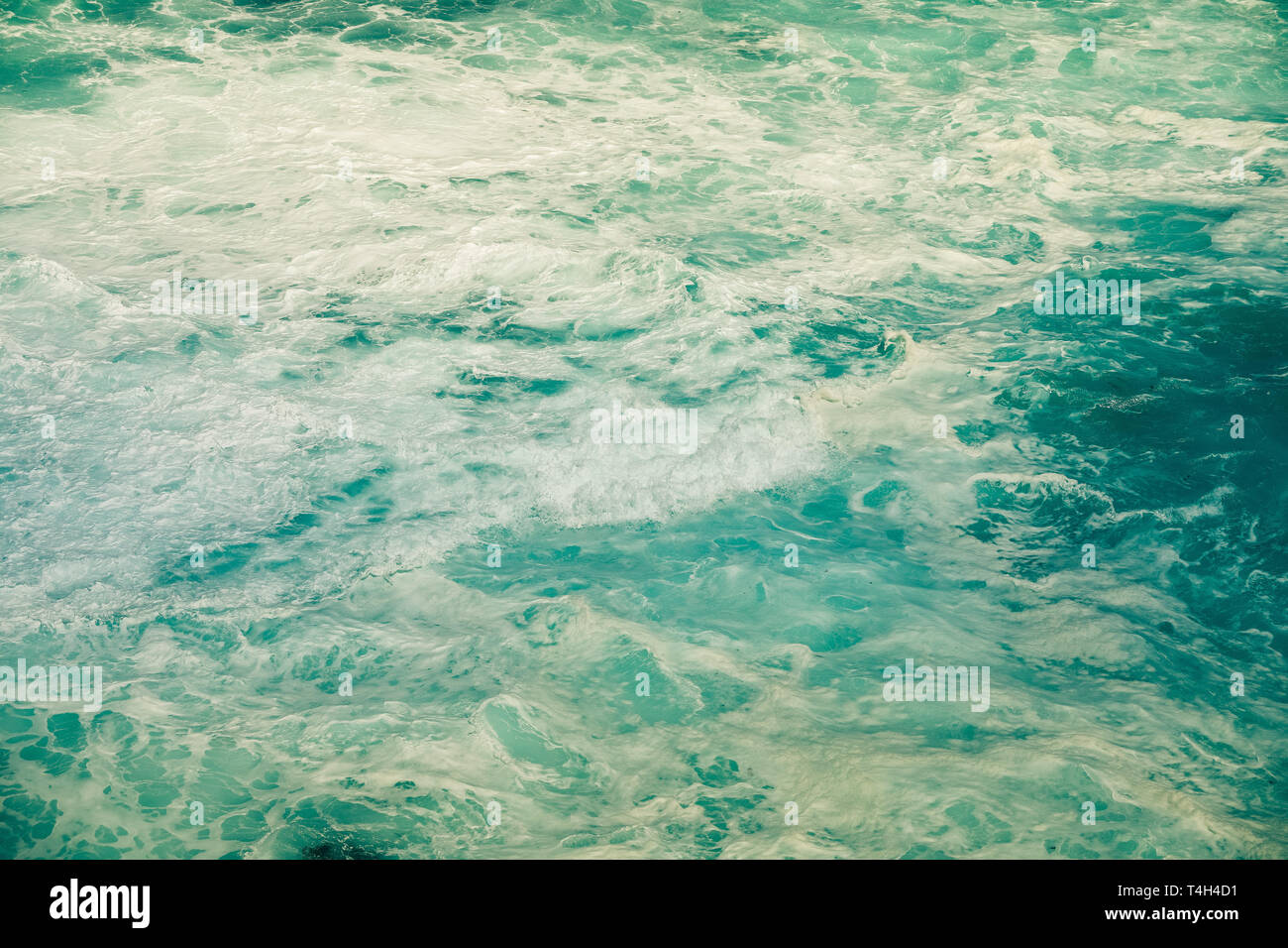 Sea Ocean Sea water with different water colours Stock Photo - Alamy