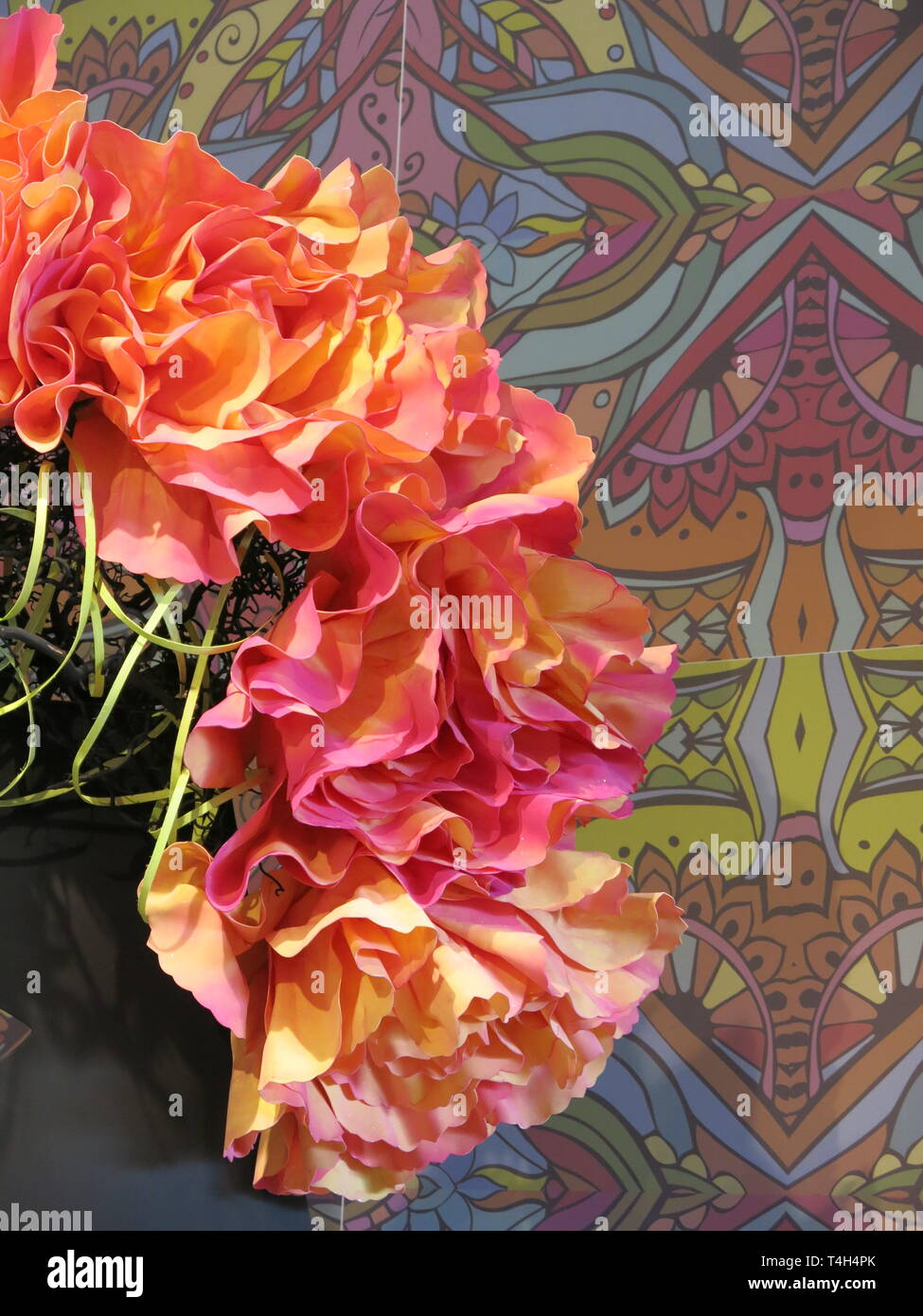 Vivid colours & patterns with a "Flower Power" theme feature in the ...