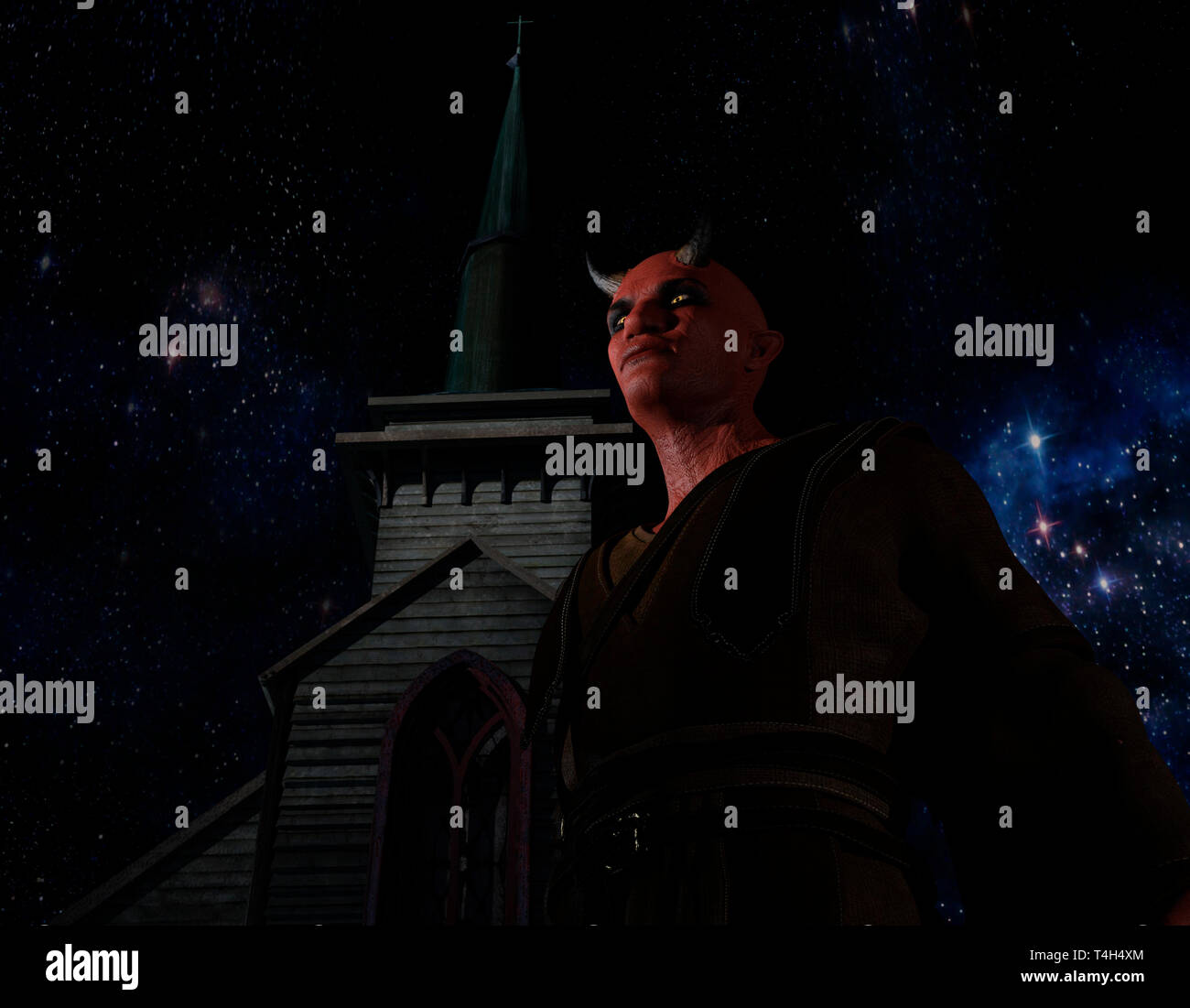 Lucifer cross hi-res stock photography and images - Alamy