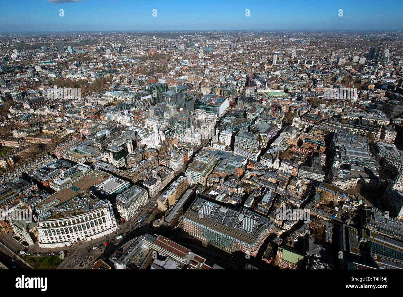 Aerial View Holborn London High Resolution Stock Photography and Images ...