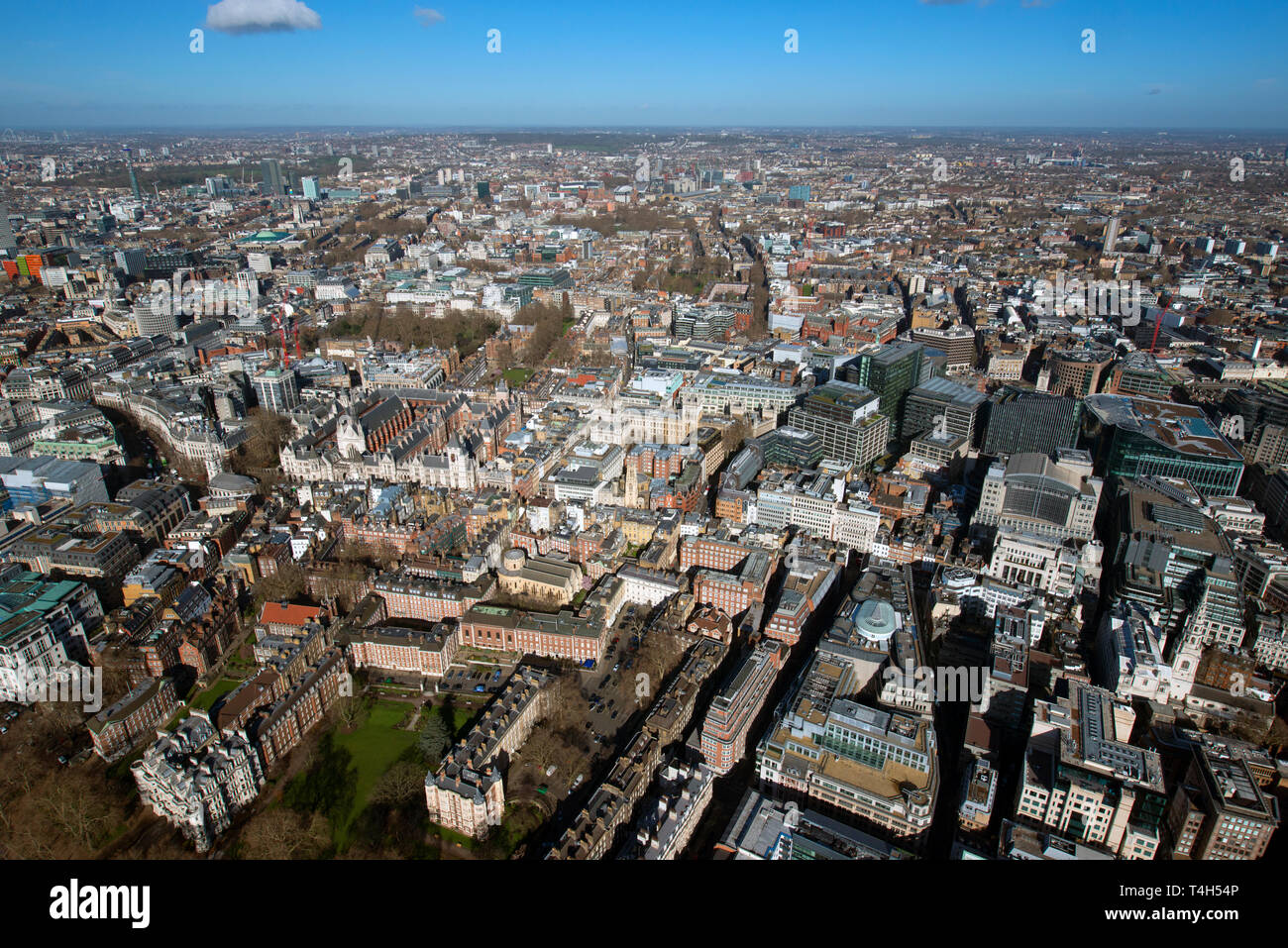 Aerial View Holborn London High Resolution Stock Photography and Images ...